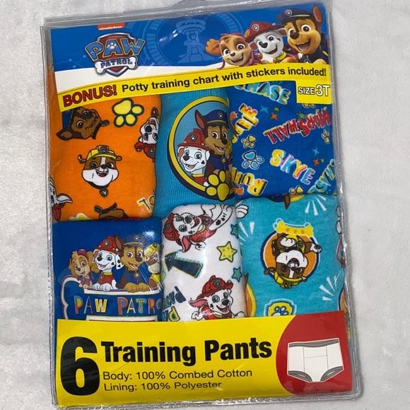 Nickelodeon | Accessories | Paw Patrol Training Pants Sizes 2t And 3t ...